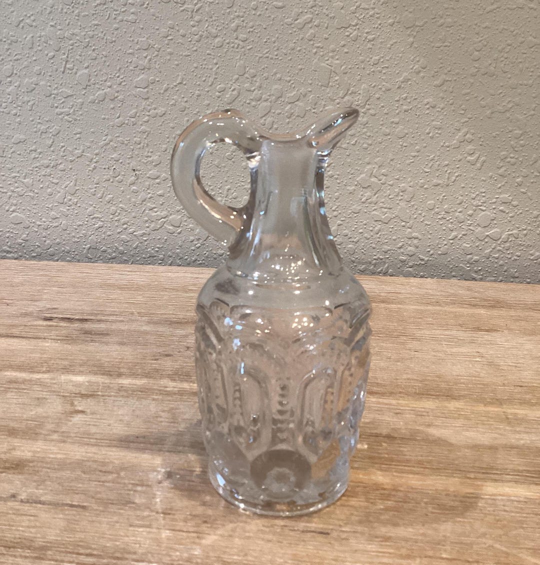L.E. Smith Moon and Stars Pattern Cruet No Stopper - Etsy
