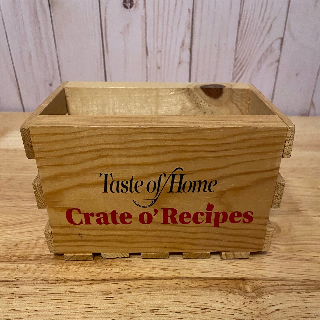Taste of Home Recipe Crate - Etsy