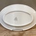Vintage Shenango China Oval Platter Chardon Rose Red Pattern Restaurant ...