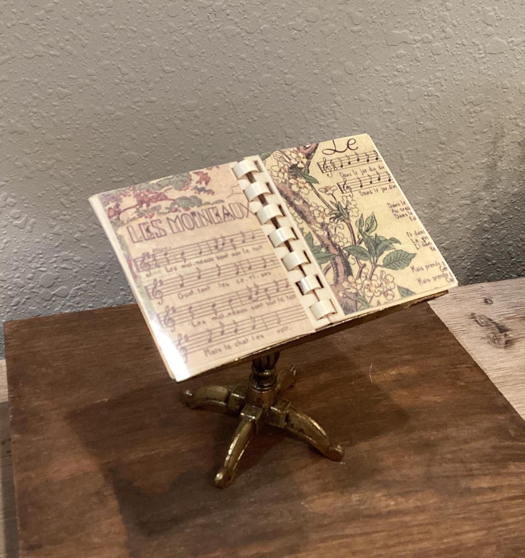 Vintage Metal Mini Music Stand Photo Holder - Etsy