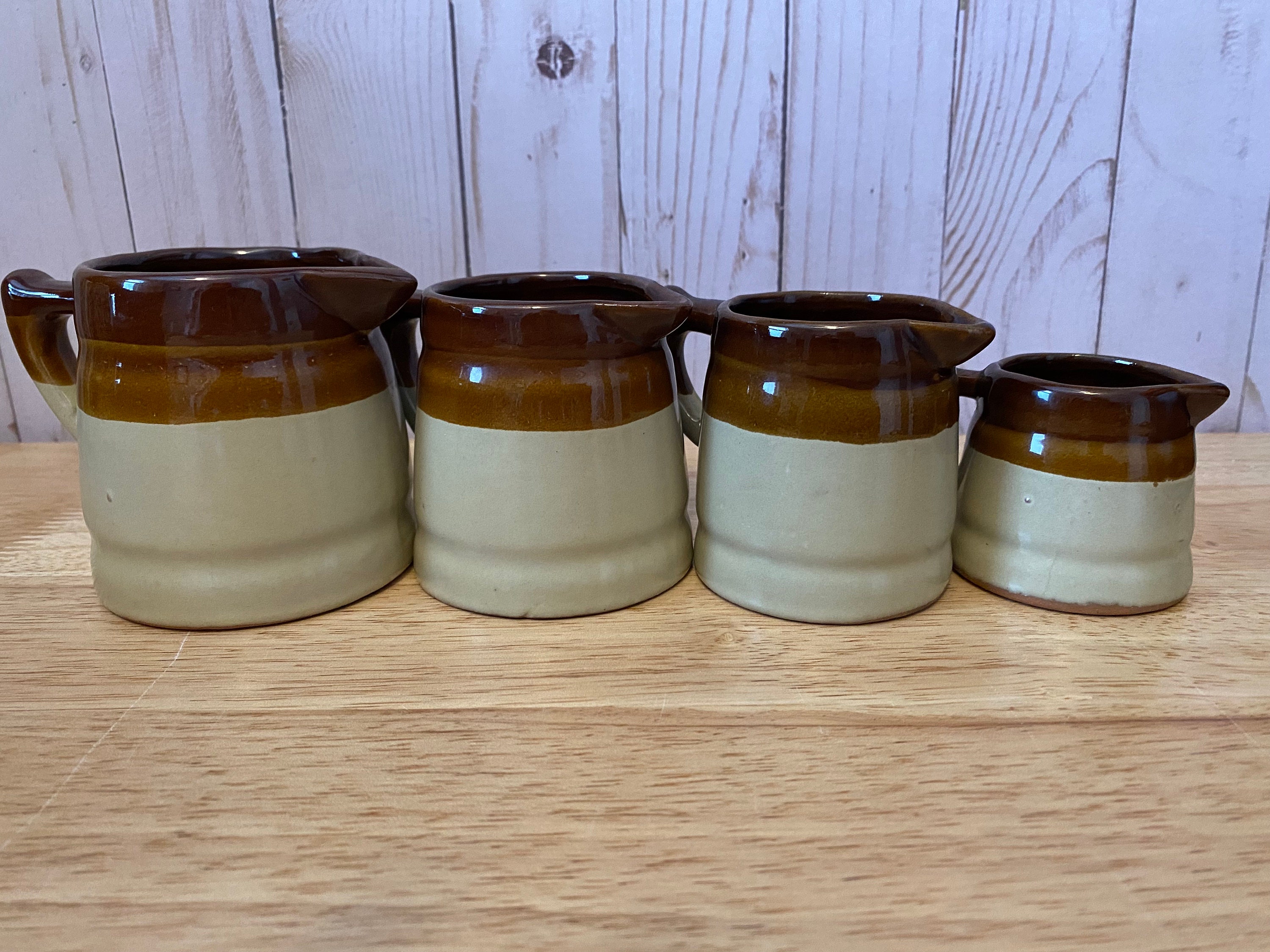 Set of 4 Brownstone Pitcher Measuring Cups - Etsy