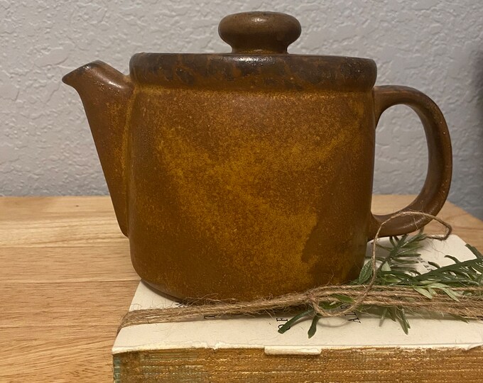 Vintage Mccoy 1418 Stoneware Teapot - Etsy