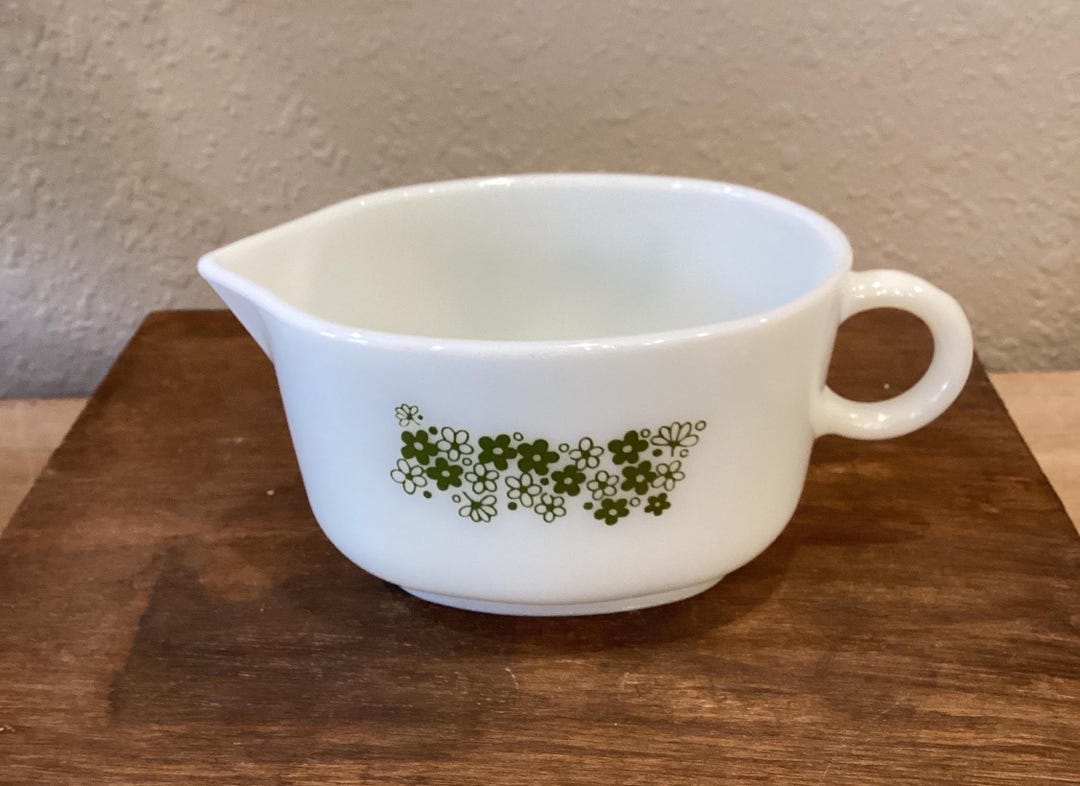 Vintage Pyrex Spring Blossom Gravy Boat - Etsy