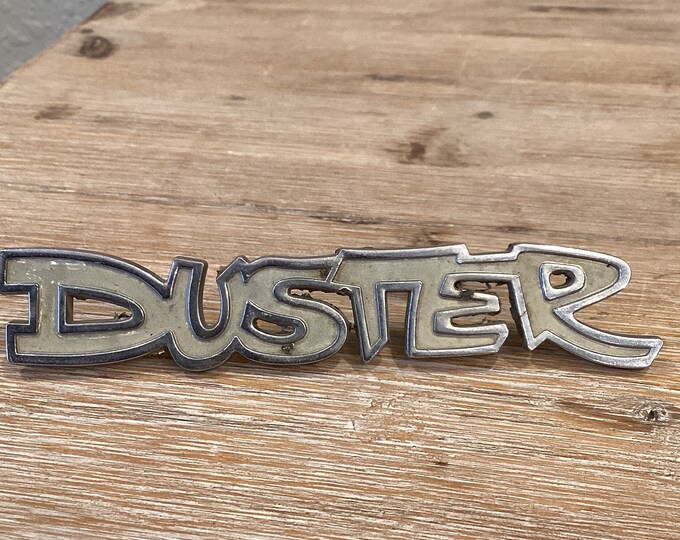 Vintage Plymouth Duster Emblem - Etsy