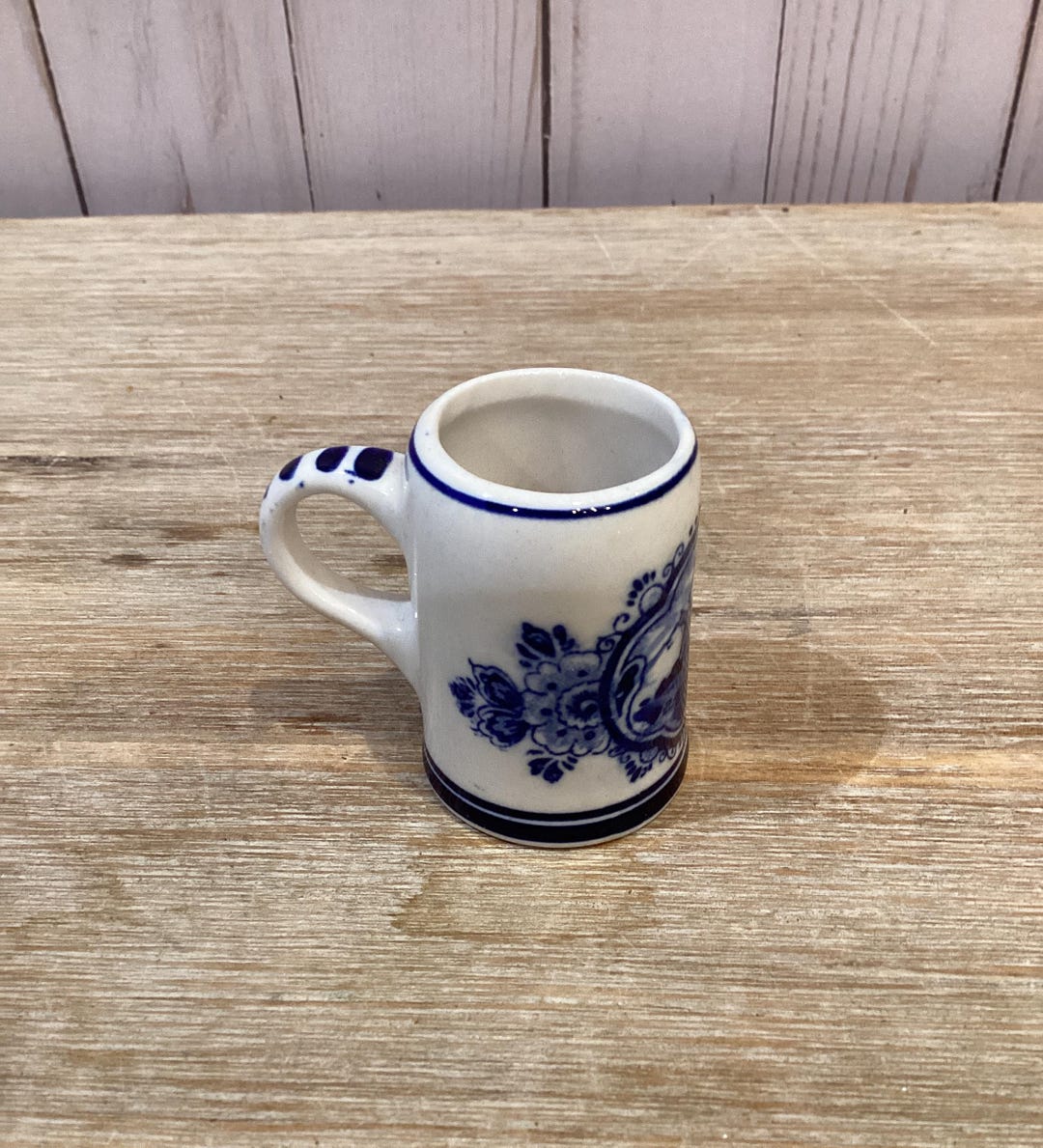 Tiny Delfts Blue Mini Mug - Etsy