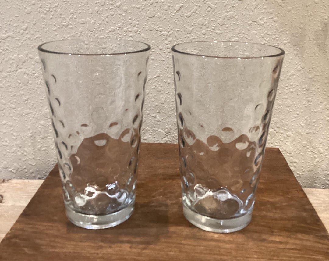 Pair of Vintage Libbey Polka Dot Pattern Glasses Tumblers - Etsy