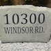 Custom Concrete Address Sign-custom Engraved Address Stone- Custom ...