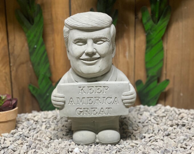 President Donald Trump Concrete Statue - Etsy