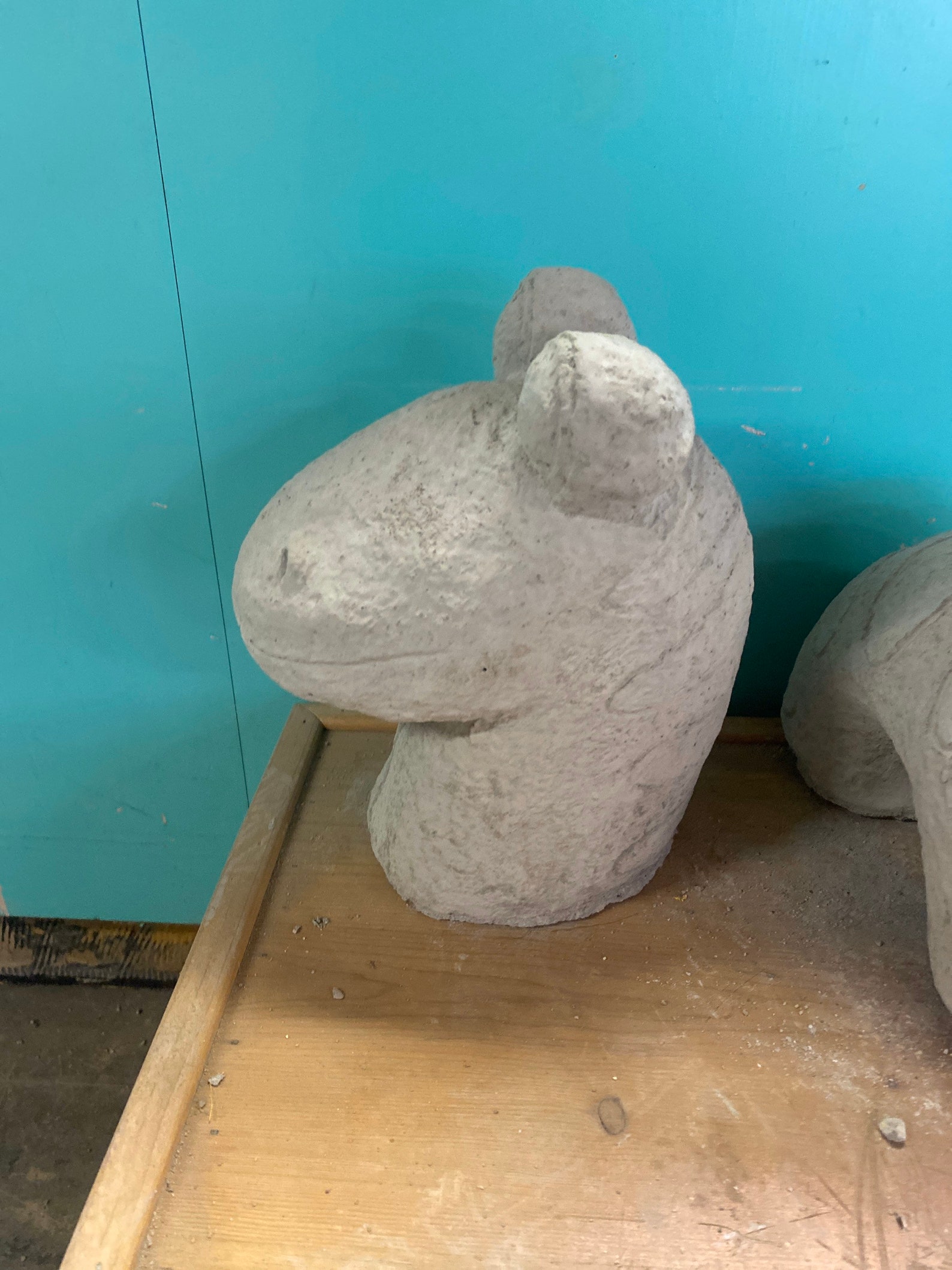 21 3 Piece Worm Concrete Statue - Etsy