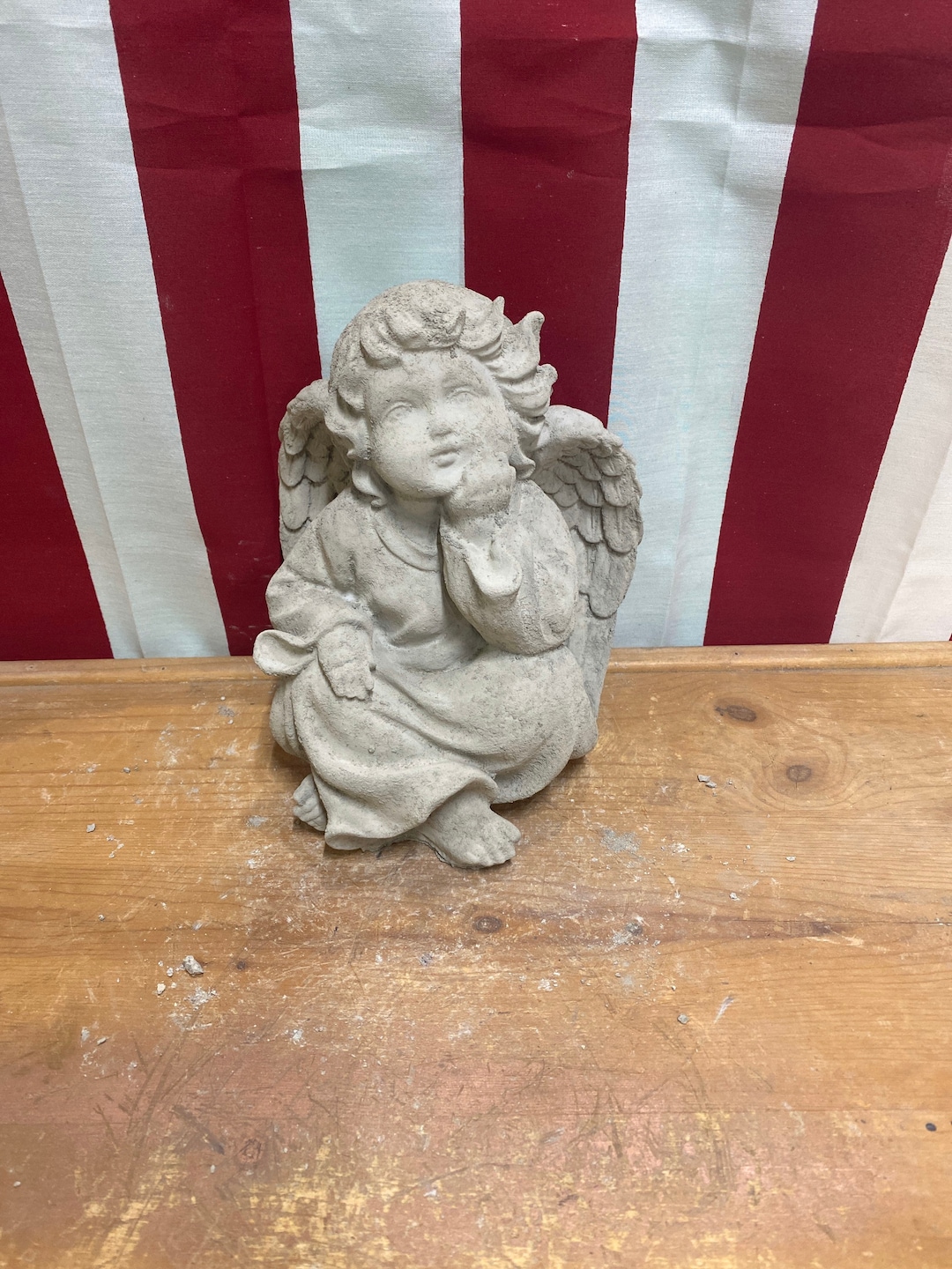 Hope Angel Concrete Statue - Etsy