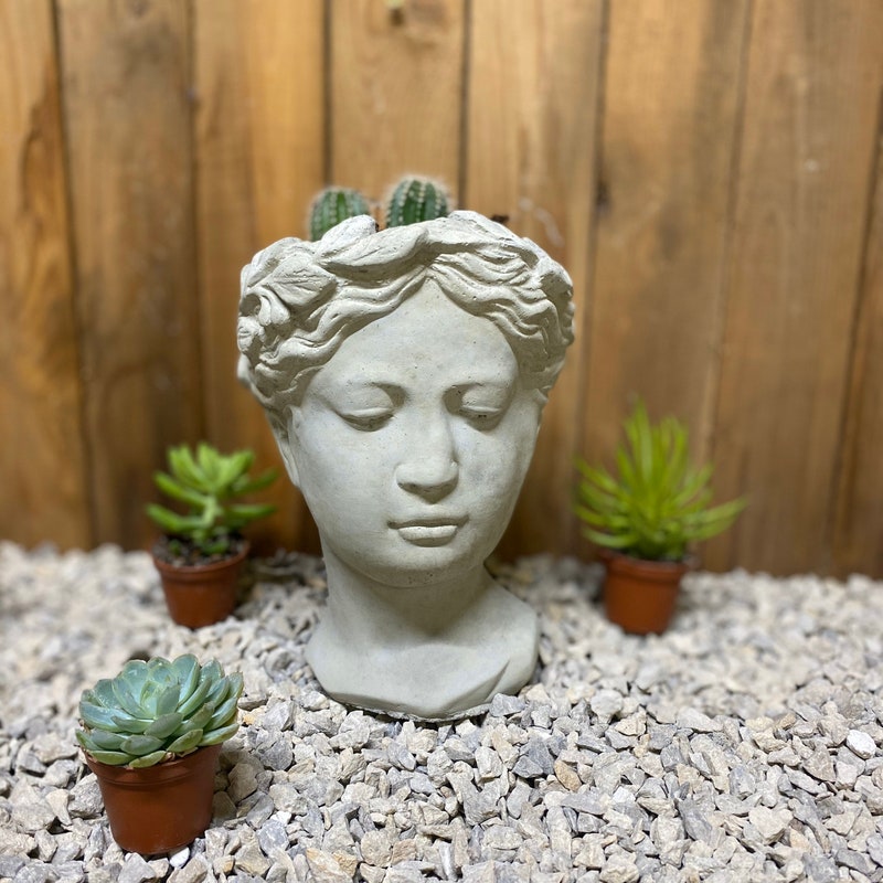 Bust Planter - Etsy