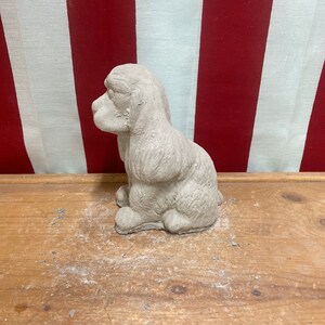 5.5” Cocker Spaniel Dog Concrete Statue Pet Memorial Stone - Etsy