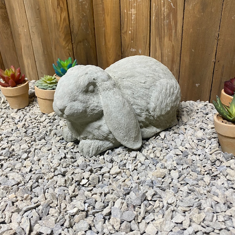 Lop Rabbit Statue - Etsy