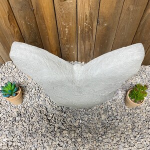 Large 24lbs Butterfly Concrete Statue, Indoor/ Outdoor Statue ...