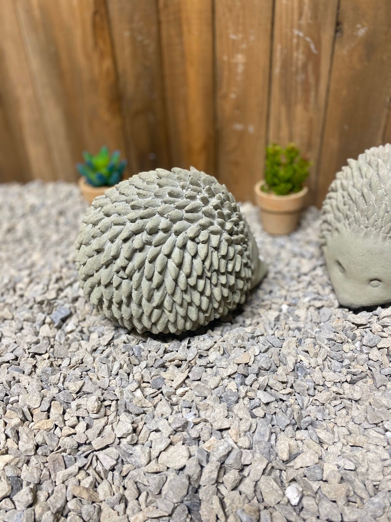 8 Porcupine / Hedgehog Concrete Statue Cement Statue - Etsy