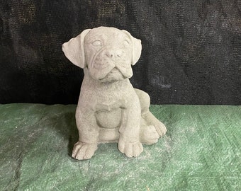 Boxer Dog Concrete Statues Statues of Boxer Dogs Boxer Dog Statue Pet ...