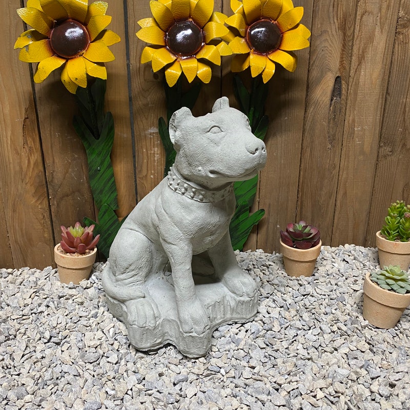 Pit Bull Sculpture - Etsy