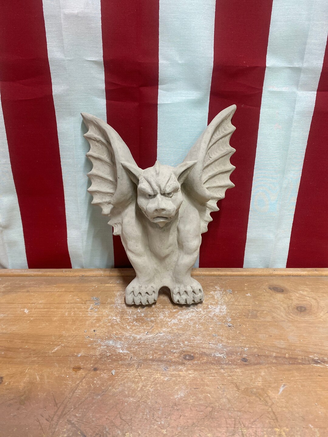 9.5” Hanging Gargoyle Concrete Statue - Etsy