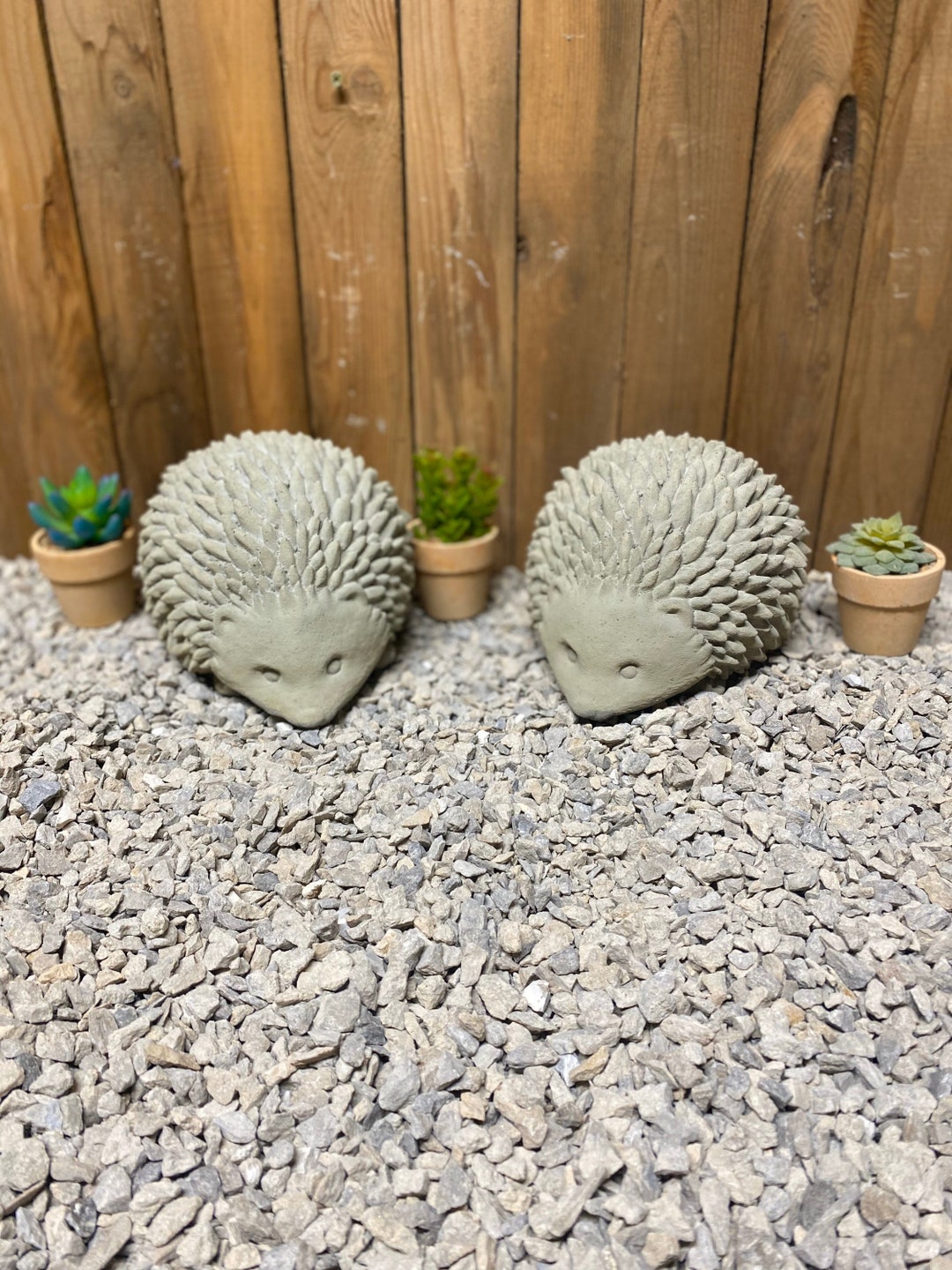8” Porcupine / Hedgehog Concrete Statue, Cement Statue, Concrete Statue ...