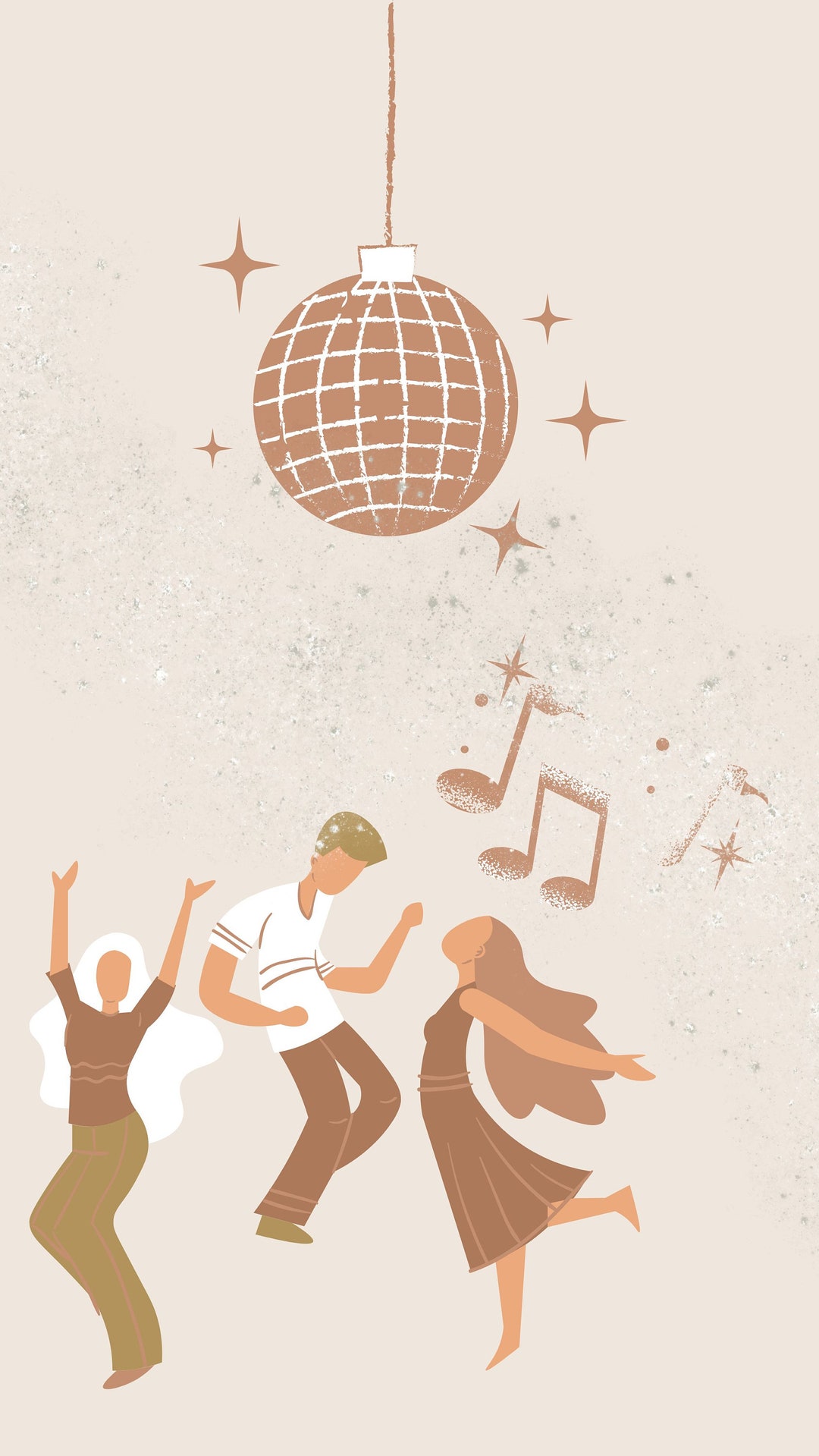Downloadable Phone Wallpaper Disco Theme - Etsy