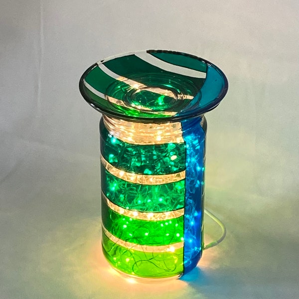 Upcycled Lamp - Etsy