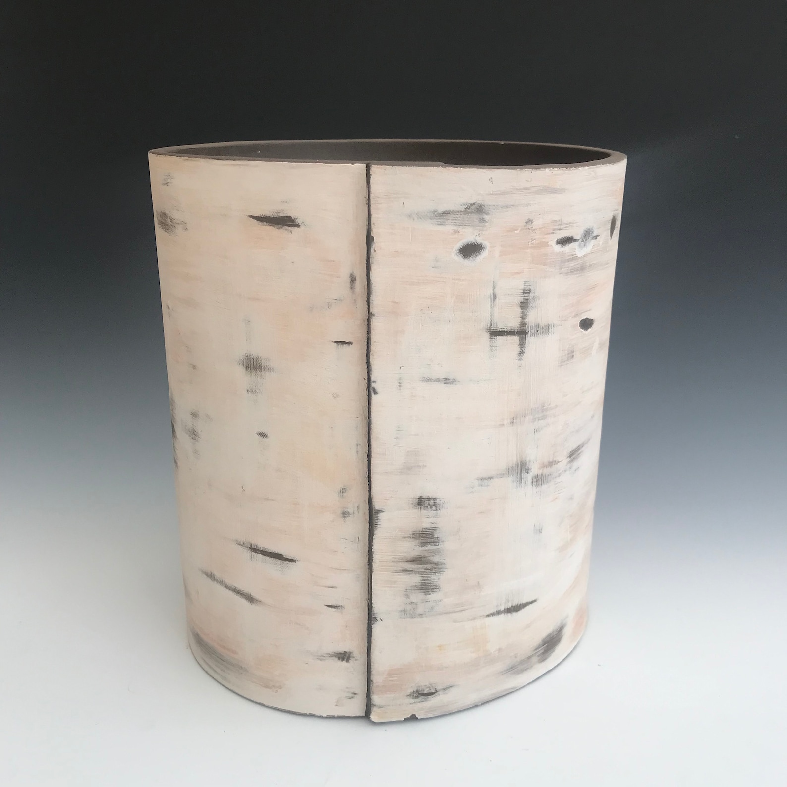 Ceramic Sculpture Inspired by Silver Birch Bark - Etsy