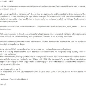 Gold Books - Harvest Gold, Mustard Yellow Books for Home Decor - Book ...