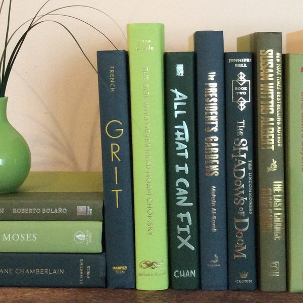 Green Books - Etsy