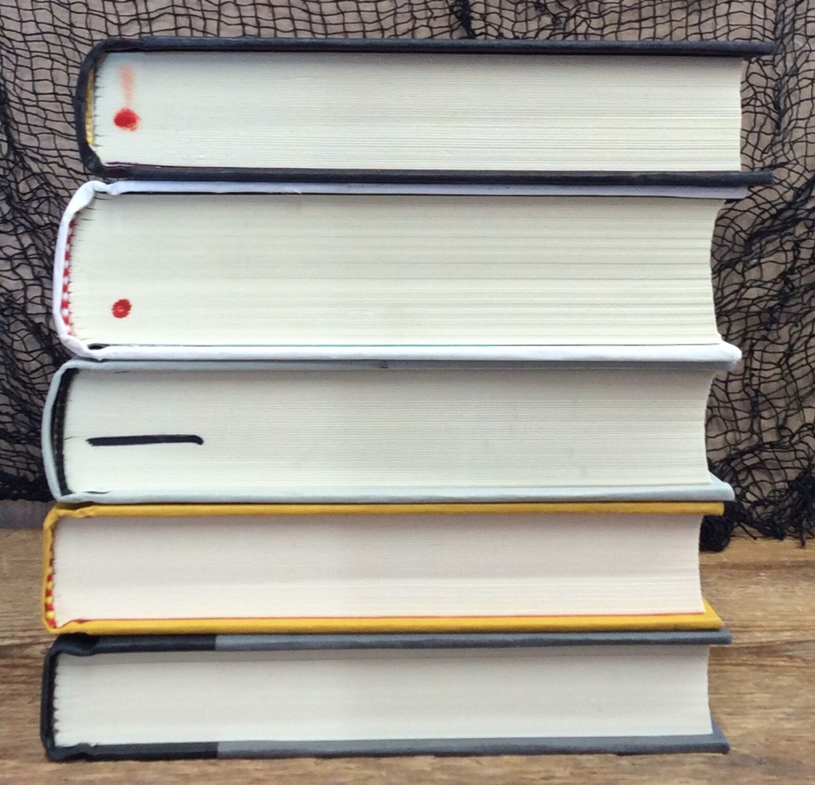 Copper Book Decor Set: Macabre Titles for Modern Decor - Etsy