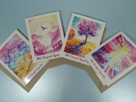 Christian Sympathy Cards Bereavement Bible Verse Cards - Etsy