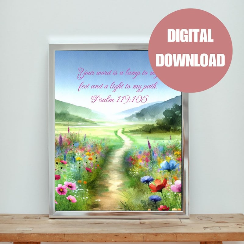 Psalm 119 105 Etsy