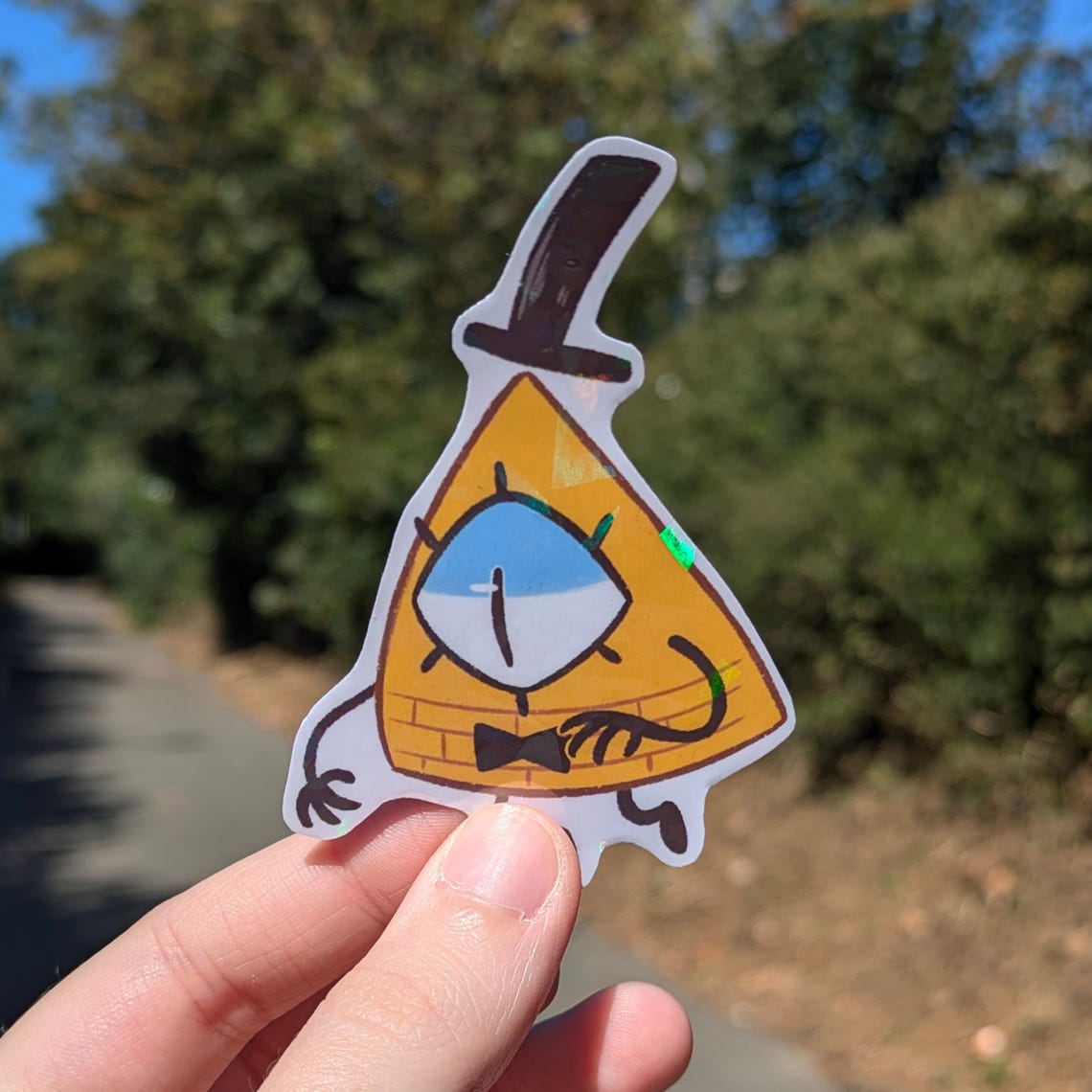 Bill Cipher Gravity Falls Sticker - Etsy