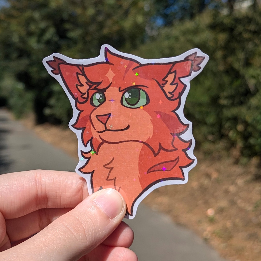 Firestar Warriors Sticker - Etsy