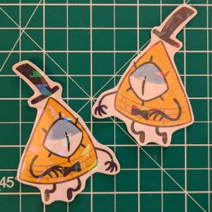 Bill Cipher Gravity Falls Sticker - Etsy
