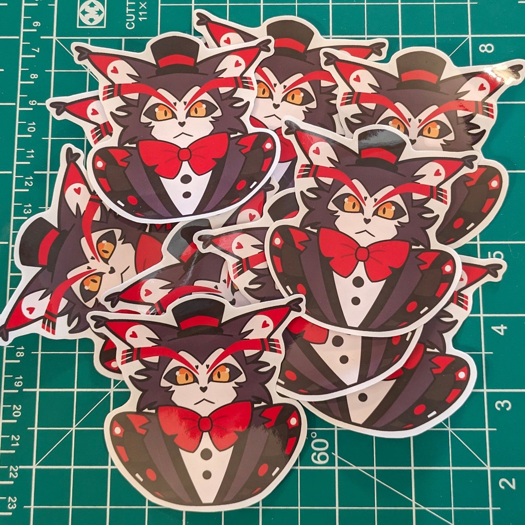 Hazbin Hotel Husk Sticker - Etsy