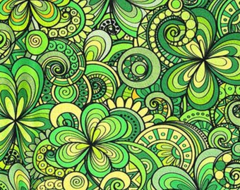 Green Zentangle - Etsy