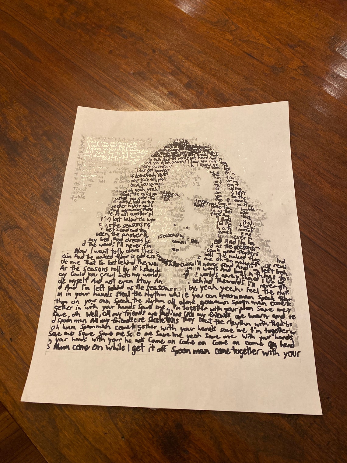 Chris Cornell/sound Garden Lyrical Art - Etsy