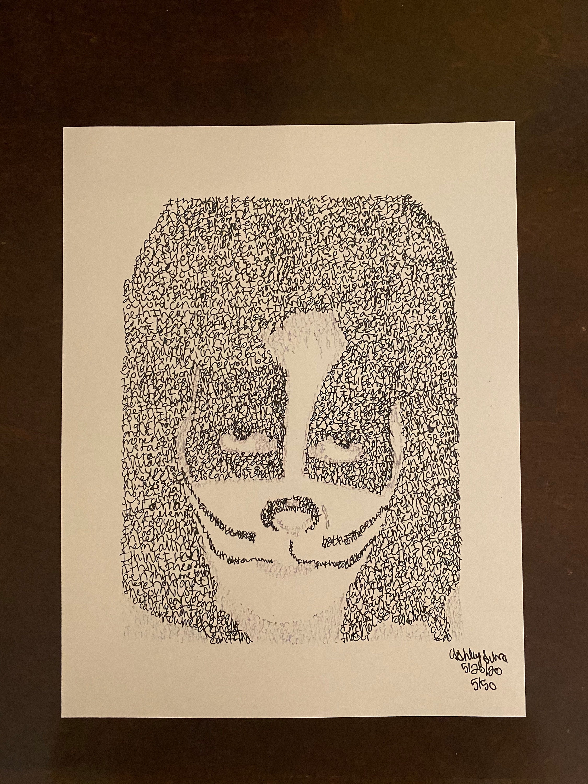 Peter Criss Drawing