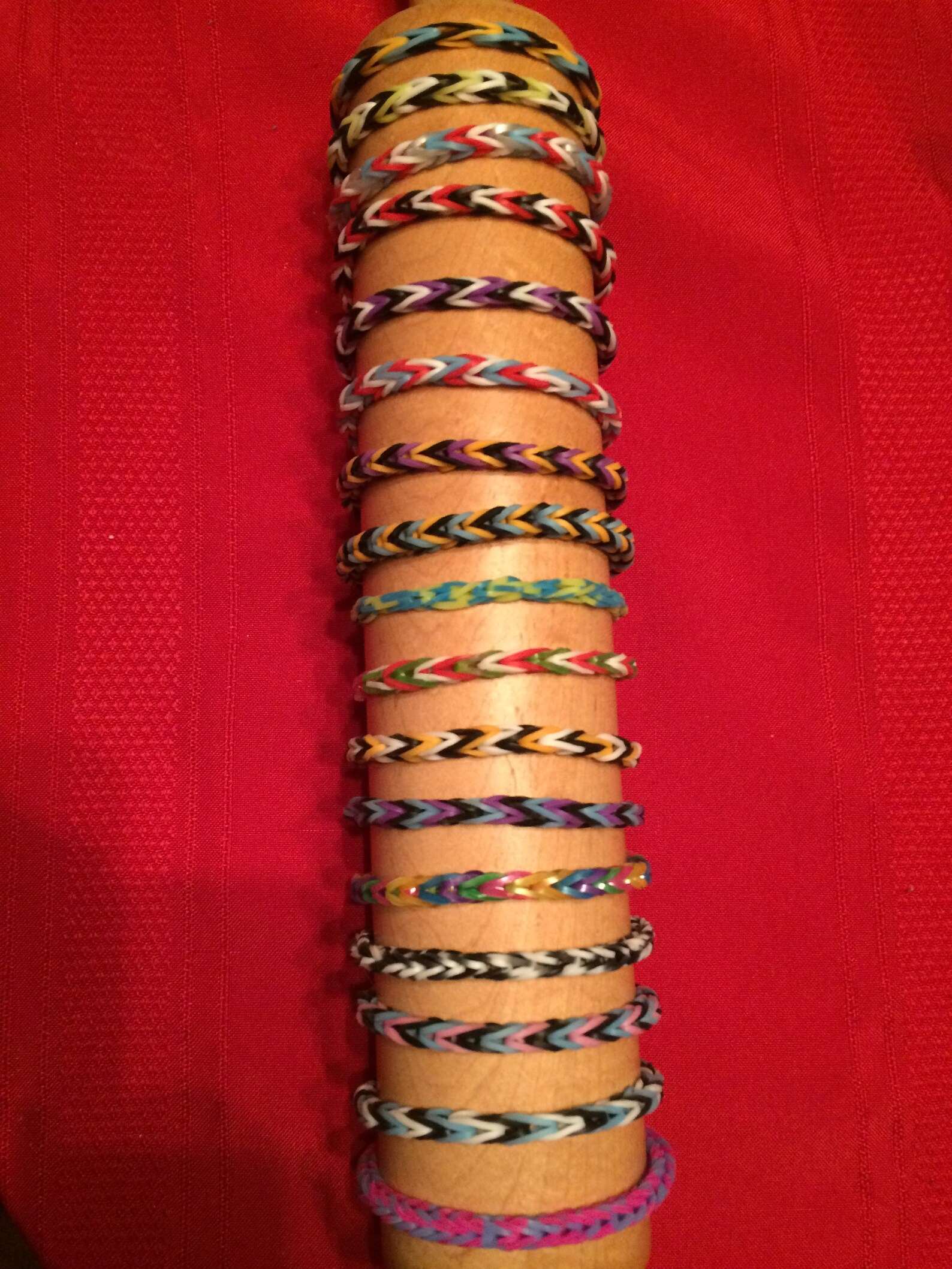 Colorful Rubberband Bracelets - Etsy