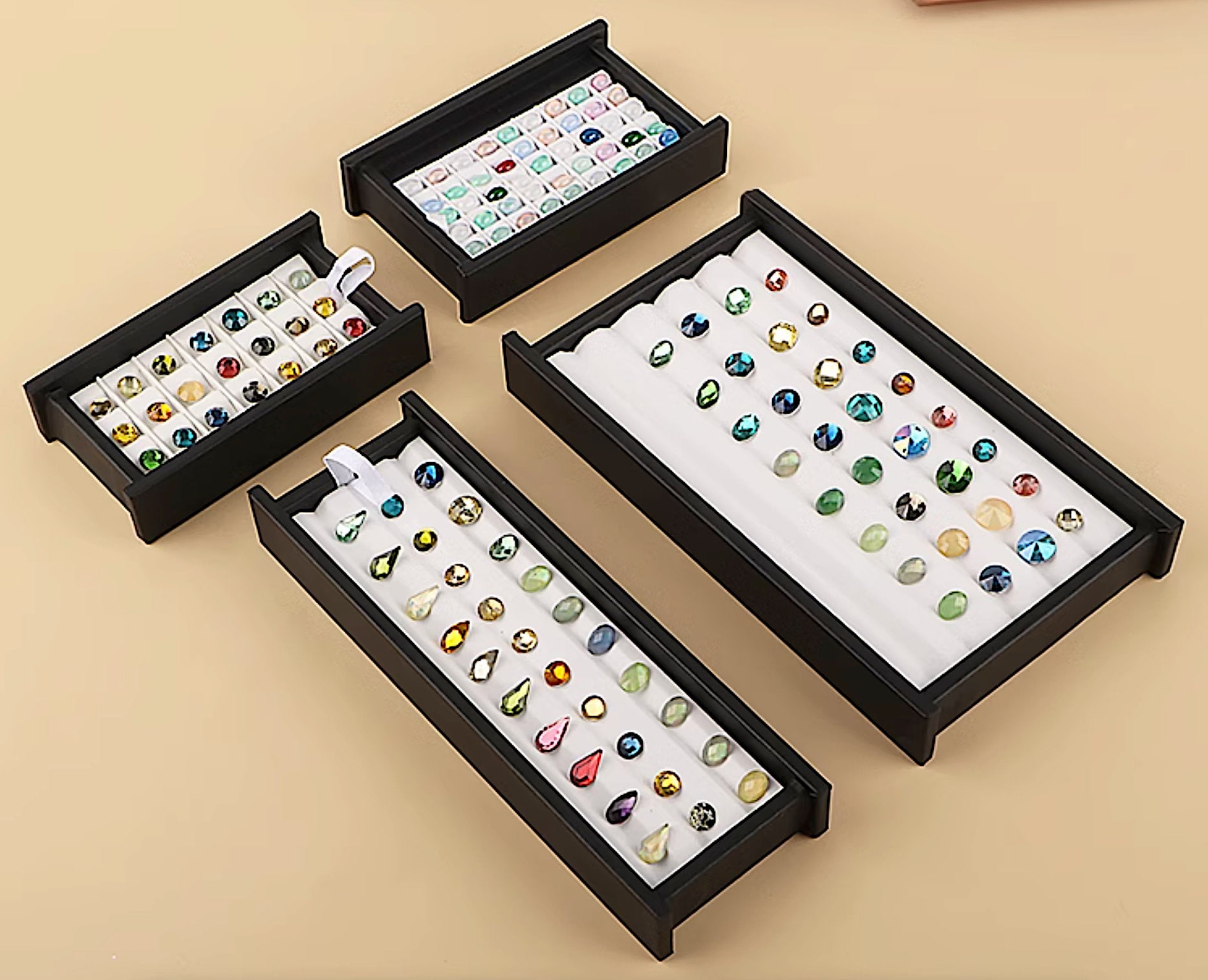 Leatherette Gemstone Display Box - Etsy