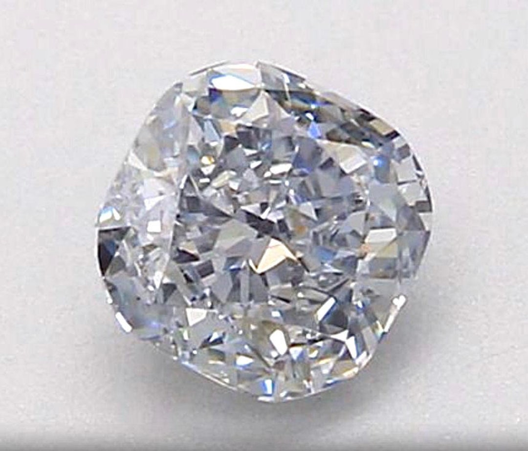 Very RARE 0.25ct GIA Natural Fancy Gray Blue Diamond, NO Treatment - Etsy