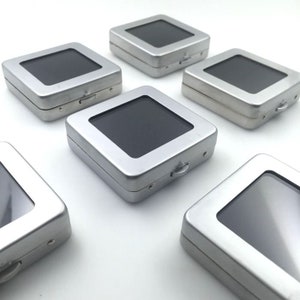 Metal Diamonds Display Box Set / Gemstone Display Case / Gemstone ...