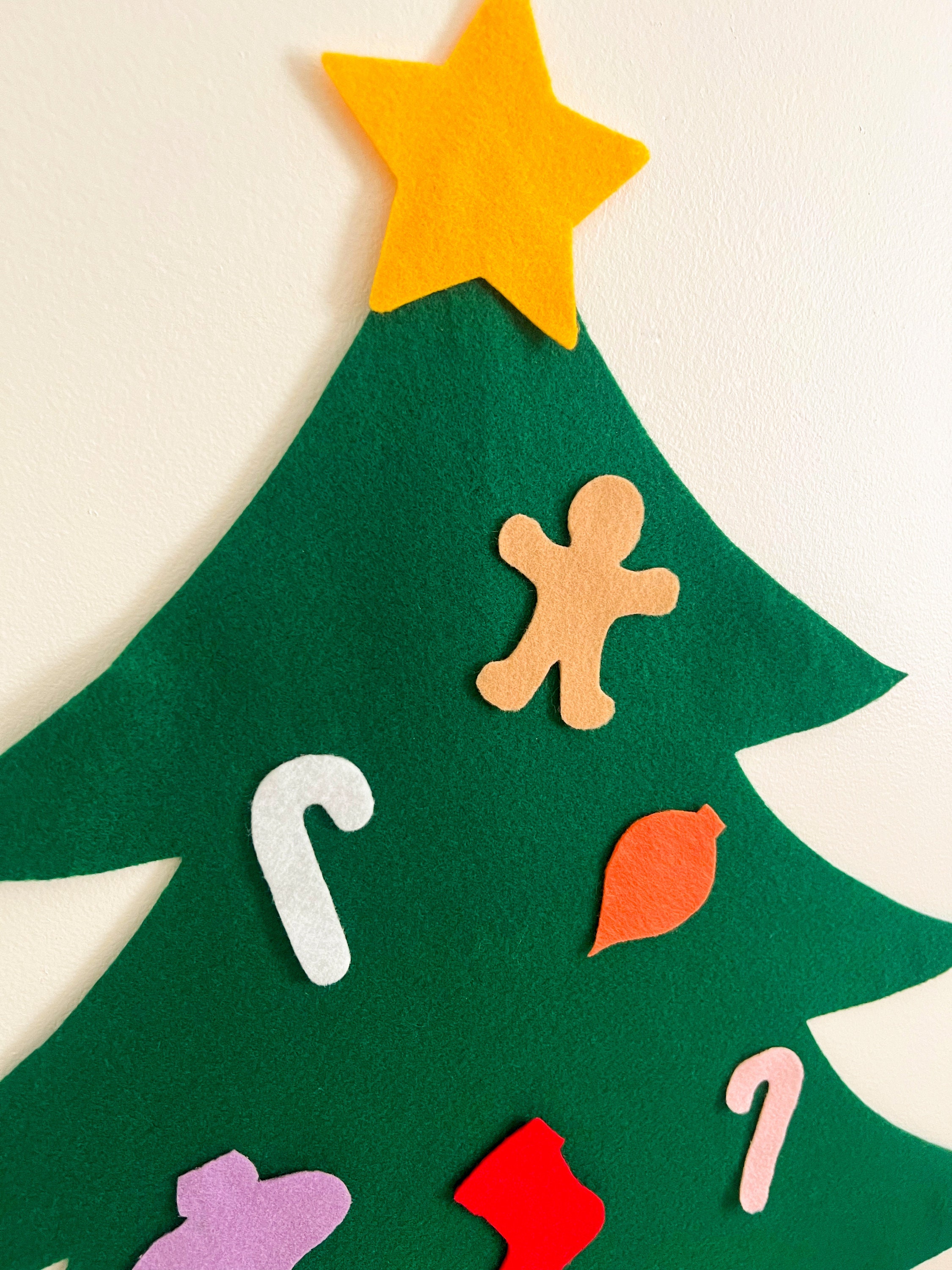 Felt Christmas Tree Kitfelt Christmas Treechristmas Tree - Etsy