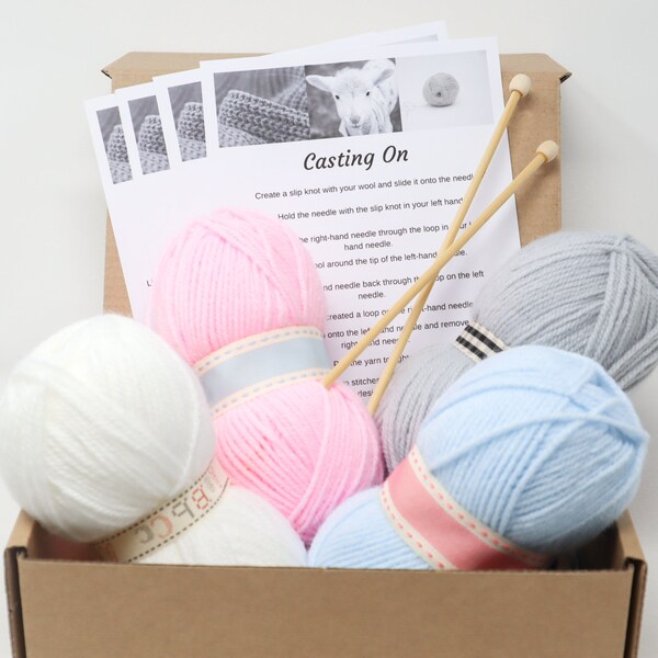 Knitting Set for Kids - Etsy