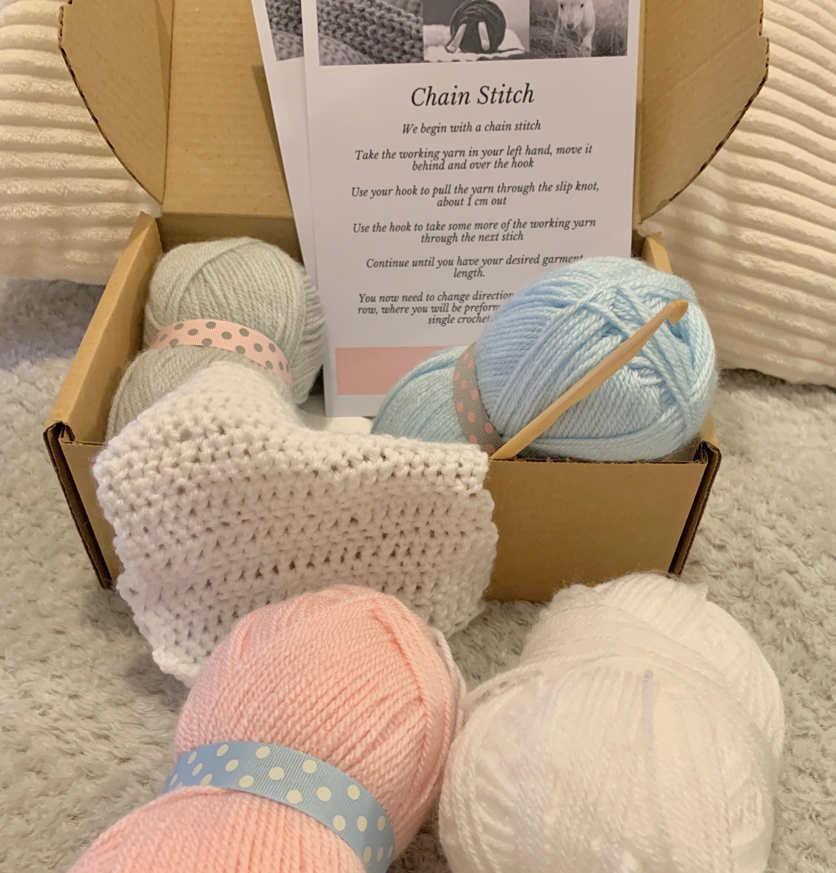 Crochet Kit Crochet Kit for Beginners Learn to Crochet DIY - Etsy UK