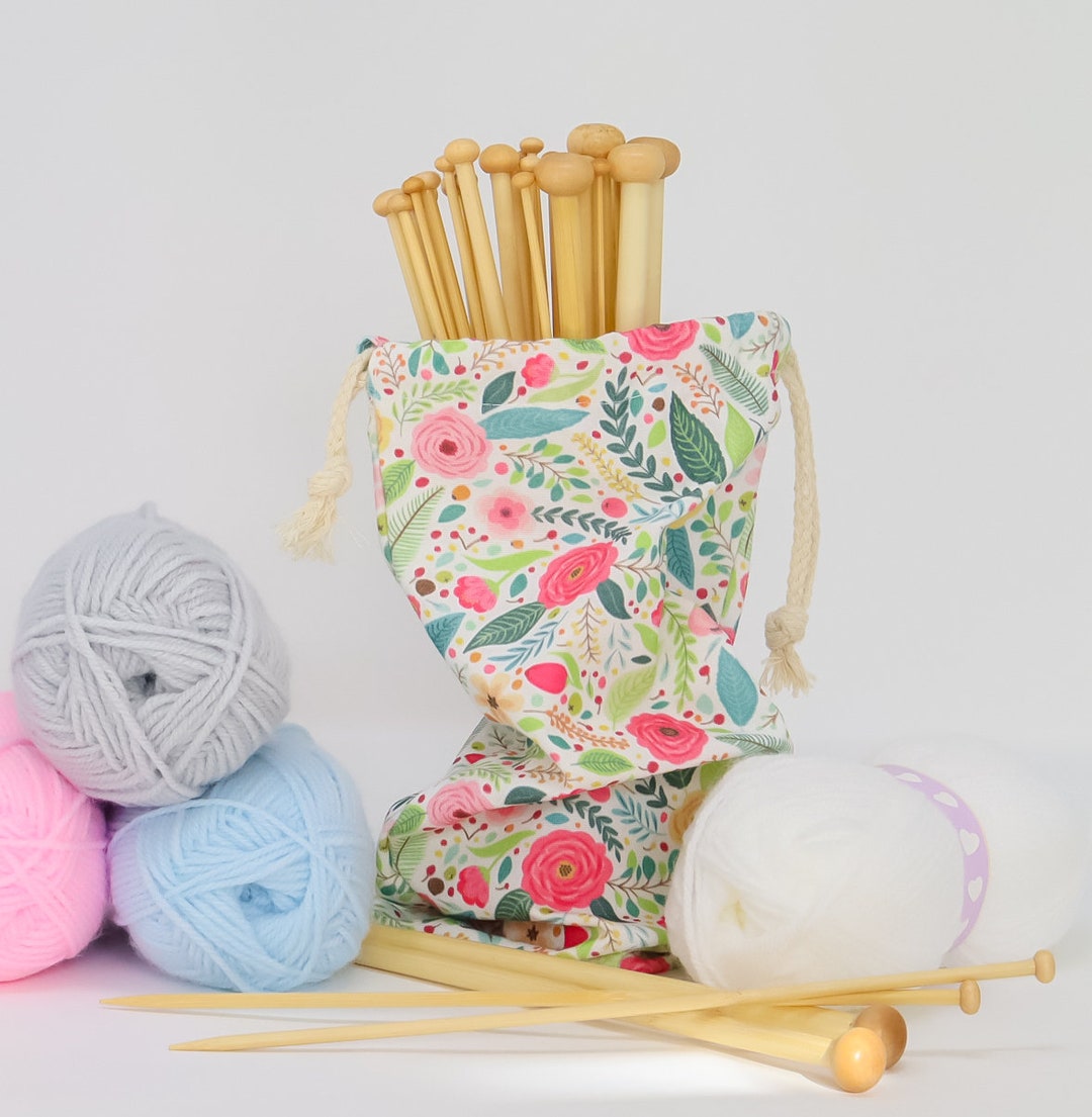 Knitting Needle Wool Knitting Gift Set. 18 Pairs Smooth Bamboo Knitting ...