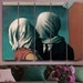 Rene Magritte Lovers,surreal Art,magritte Print,surreal Art Print ...