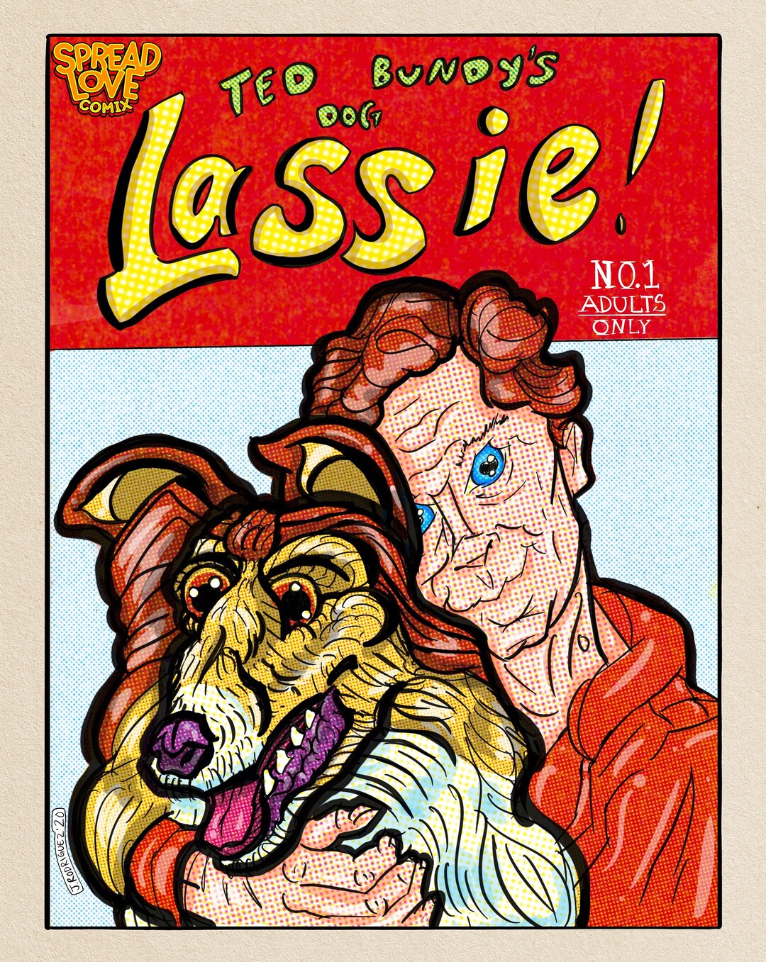 Ted Bundy's Dog Lassie - Etsy