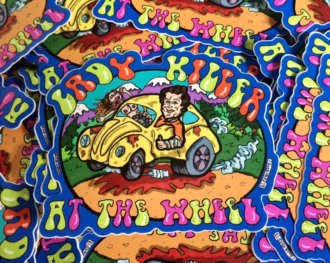 Ted Bundy “lady Killer” STICKER - Etsy