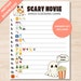Guess the Scary Movie - Halloween Emoji Pictionary Guessing Game - Etsy